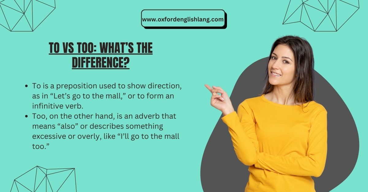 Too Cute Vs To Cute ( Too vs To ) Difference - Oxford English